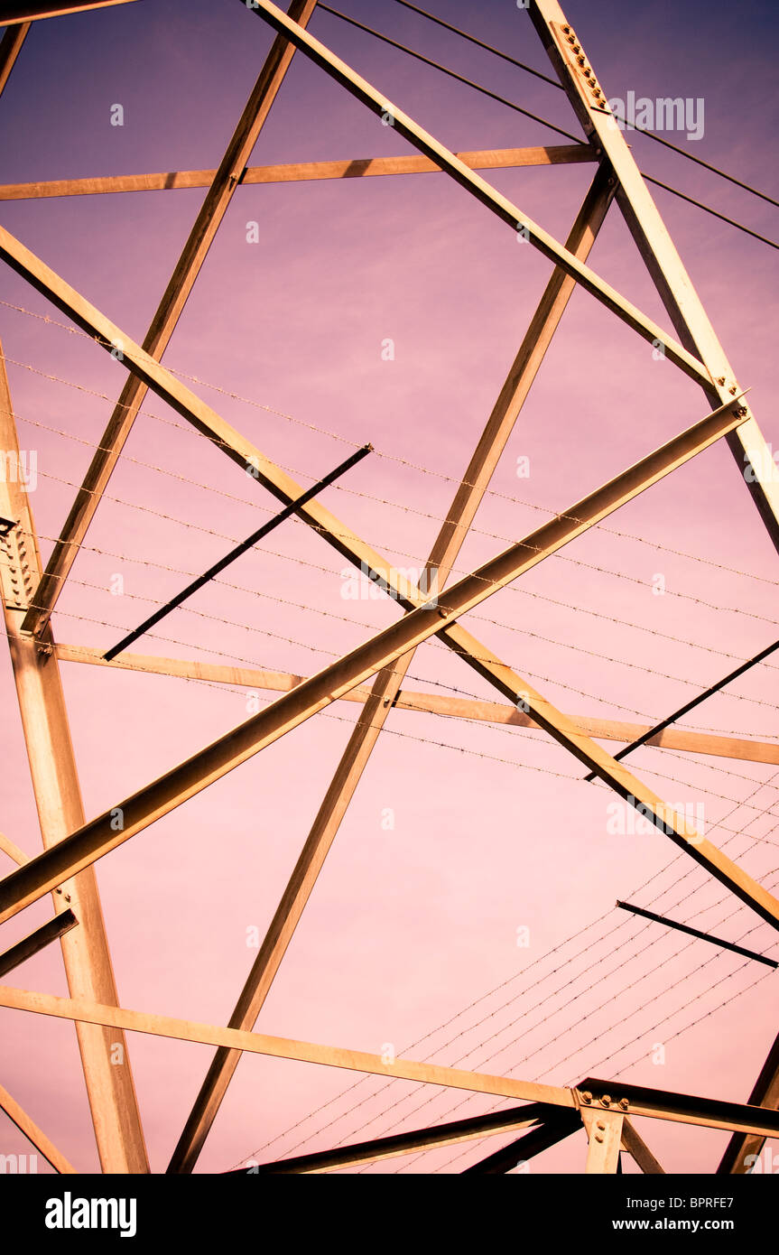 Massive tall high voltage hi-res stock photography and images - Alamy