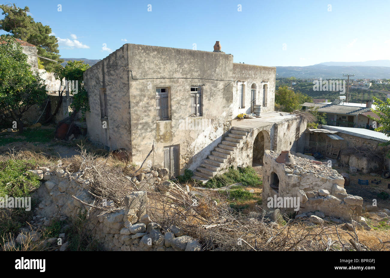 Traditional cretan village hi-res stock photography and images - Alamy