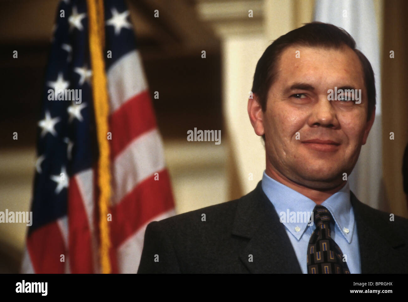 Russian nationalist politician Alexander Lebed November 22, 1996 in ...