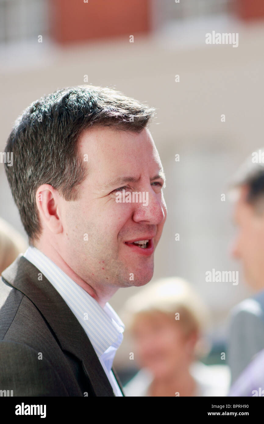 John Leslie at the opening of the constituency office of Chris Leslie ...