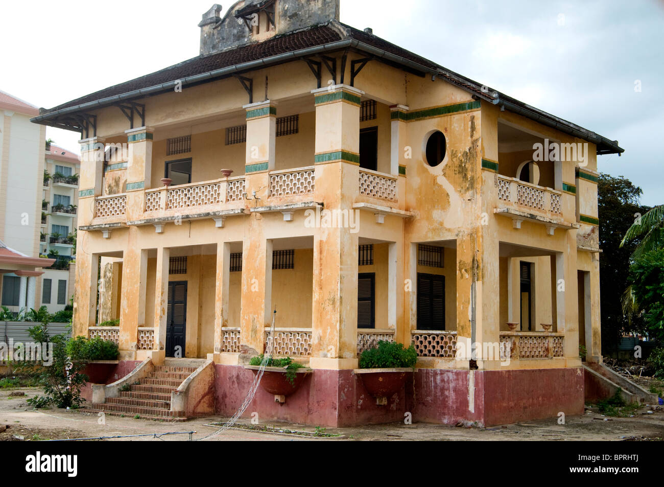 Colonial house, Battambang, Cambodia Stock Photo - Alamy