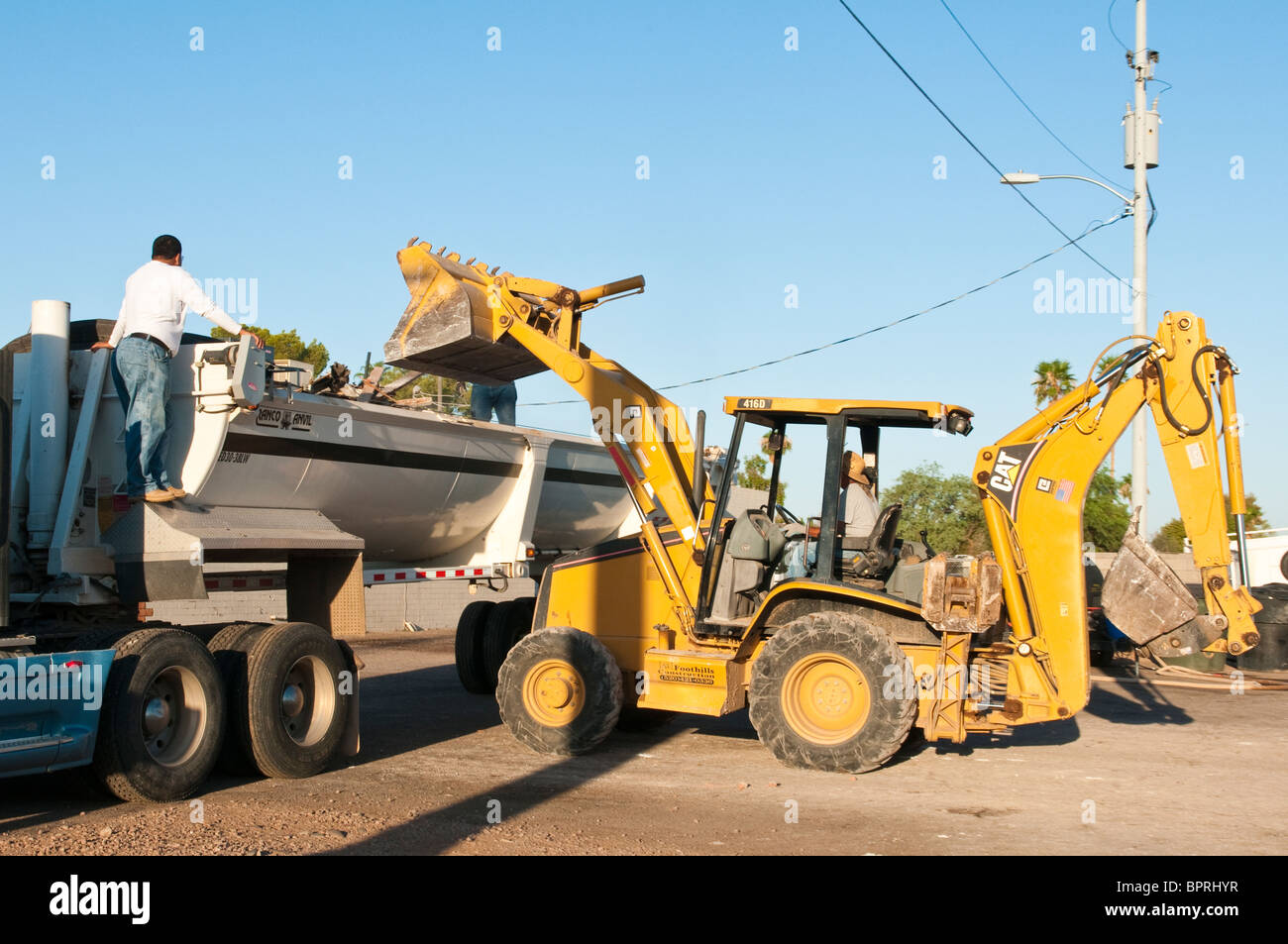 Demolition debris destroy High Resolution Stock Photography and Images ...