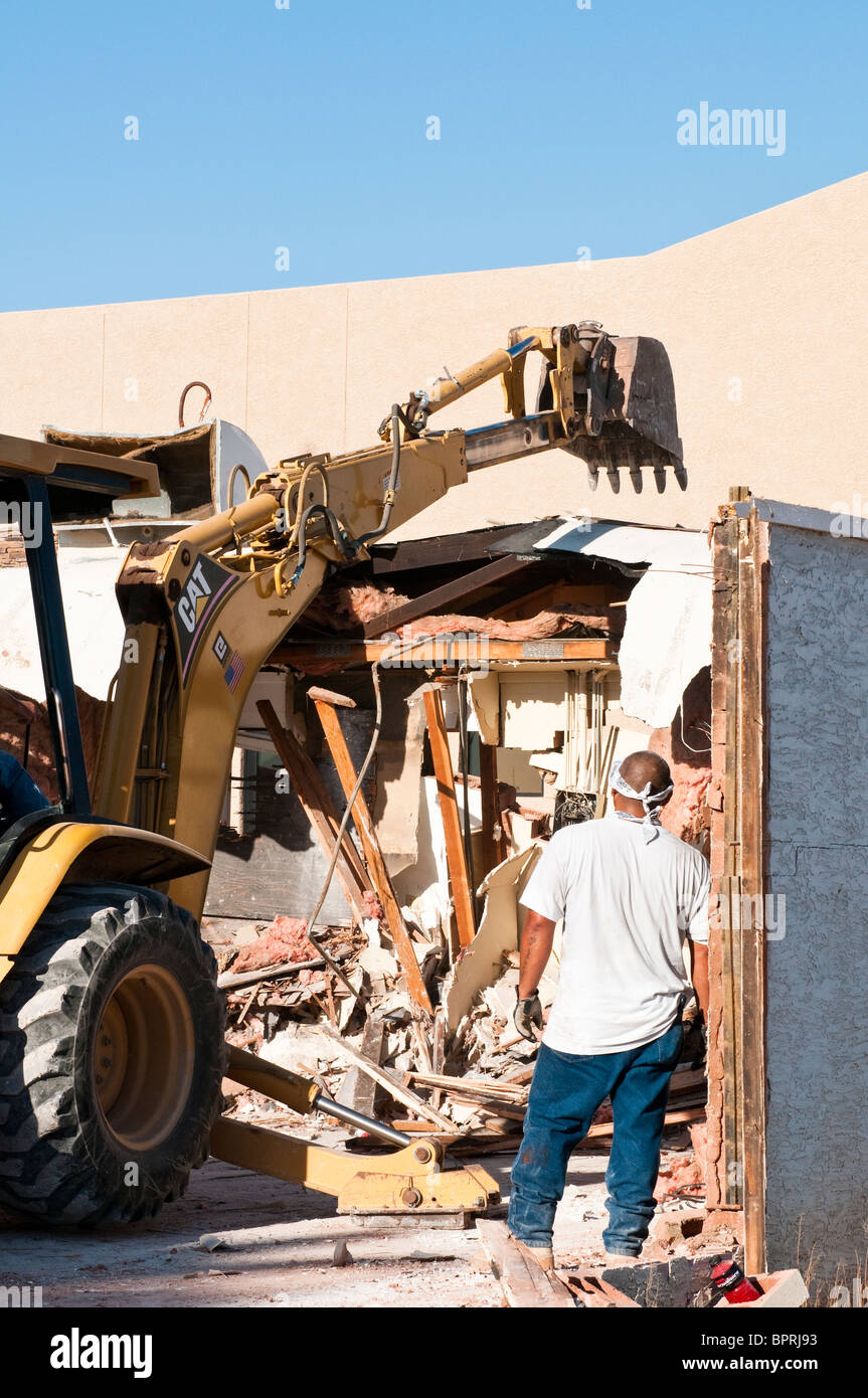 Commercial building demolition hi-res stock photography and images - Alamy