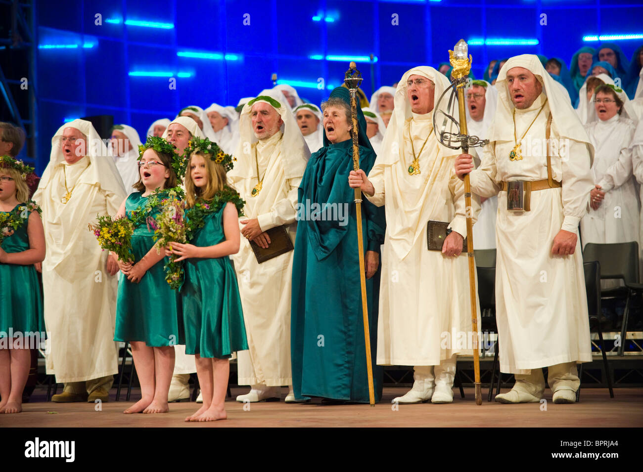 Gorsedd of Bards Ceremony at National Eisteddfod of Wales 2010 annual ...