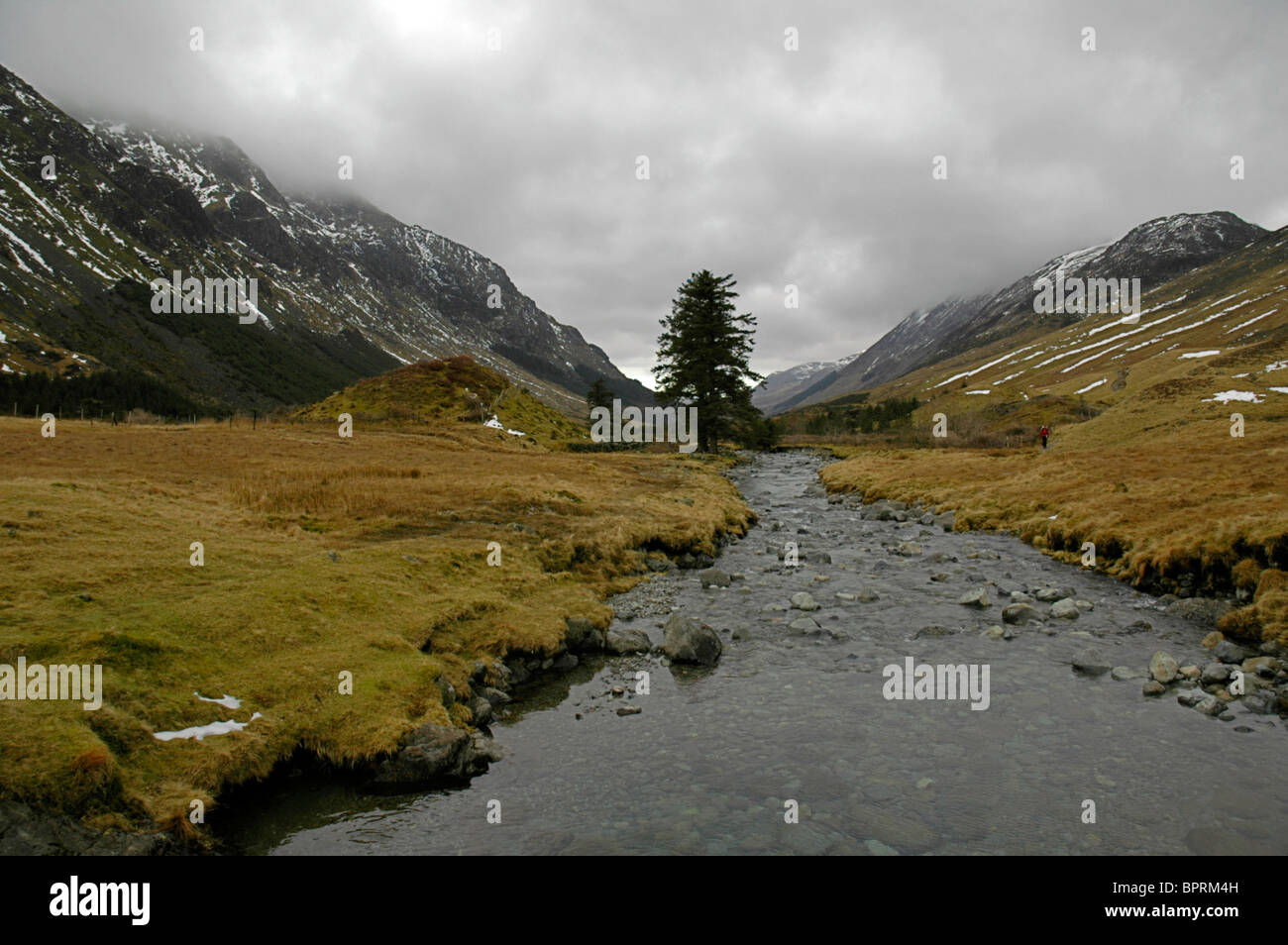 The River Liza, Ennerdale valley in the English Lake District Stock ...