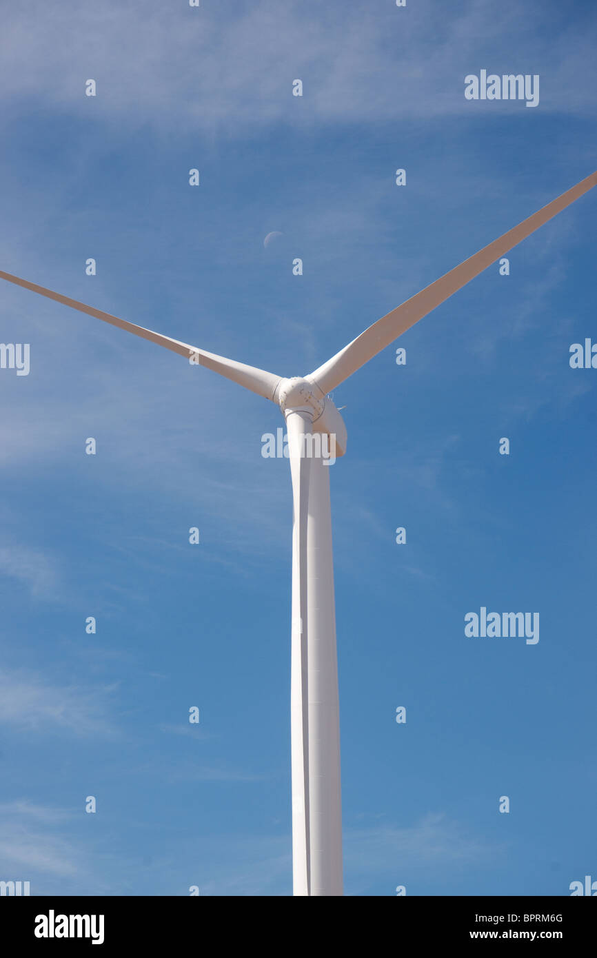 Alternative green energy rotary wind turbine Stock Photo - Alamy