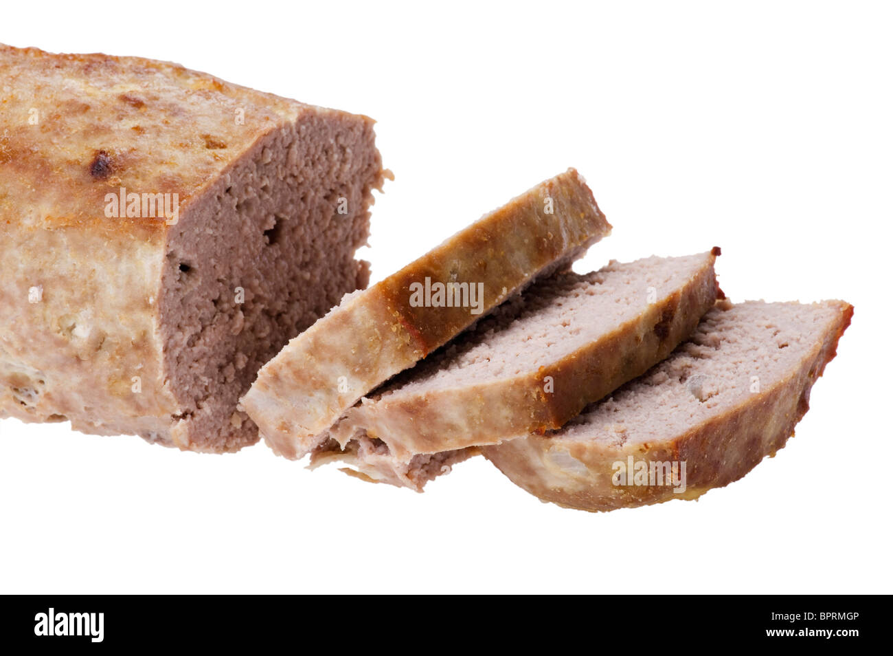 object on white - food meat roll Stock Photo - Alamy