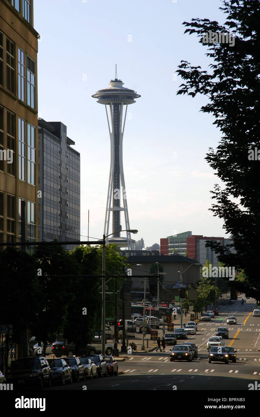 Space Needle, Seattle, Washington State, USA Stock Photo - Alamy