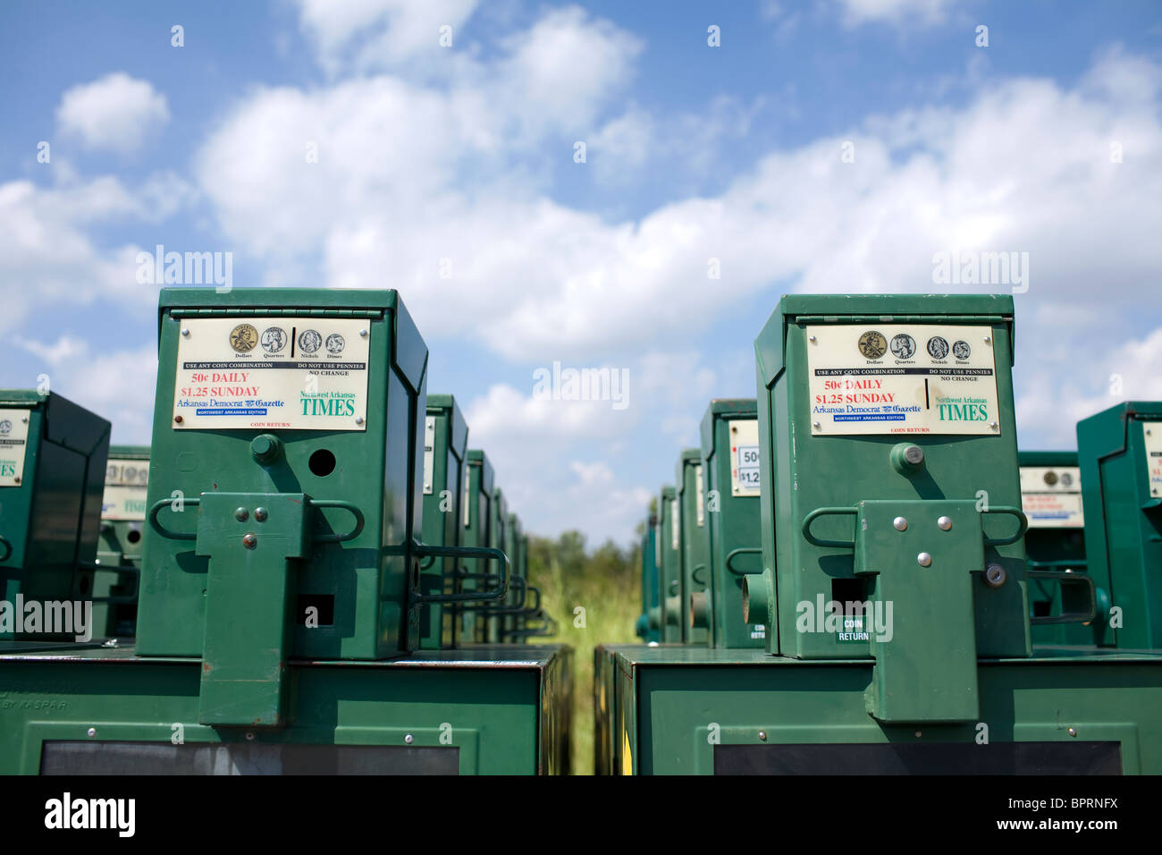 Newspaper vending boxes hi-res stock photography and images - Alamy