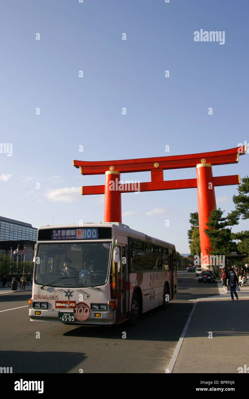 Bus, Kyoto, Japan Stock Photo - Alamy