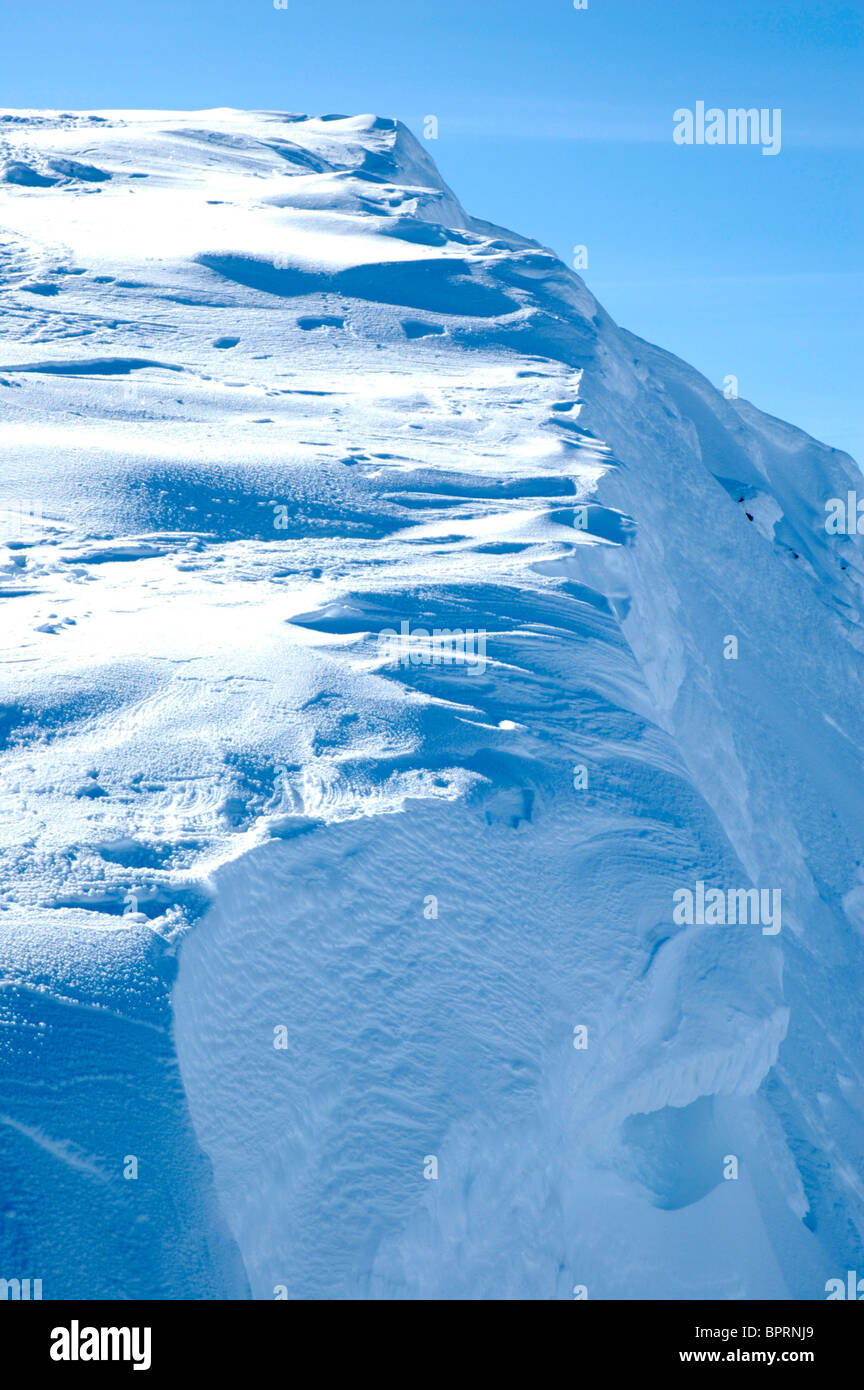 Snow cornice hi-res stock photography and images - Alamy