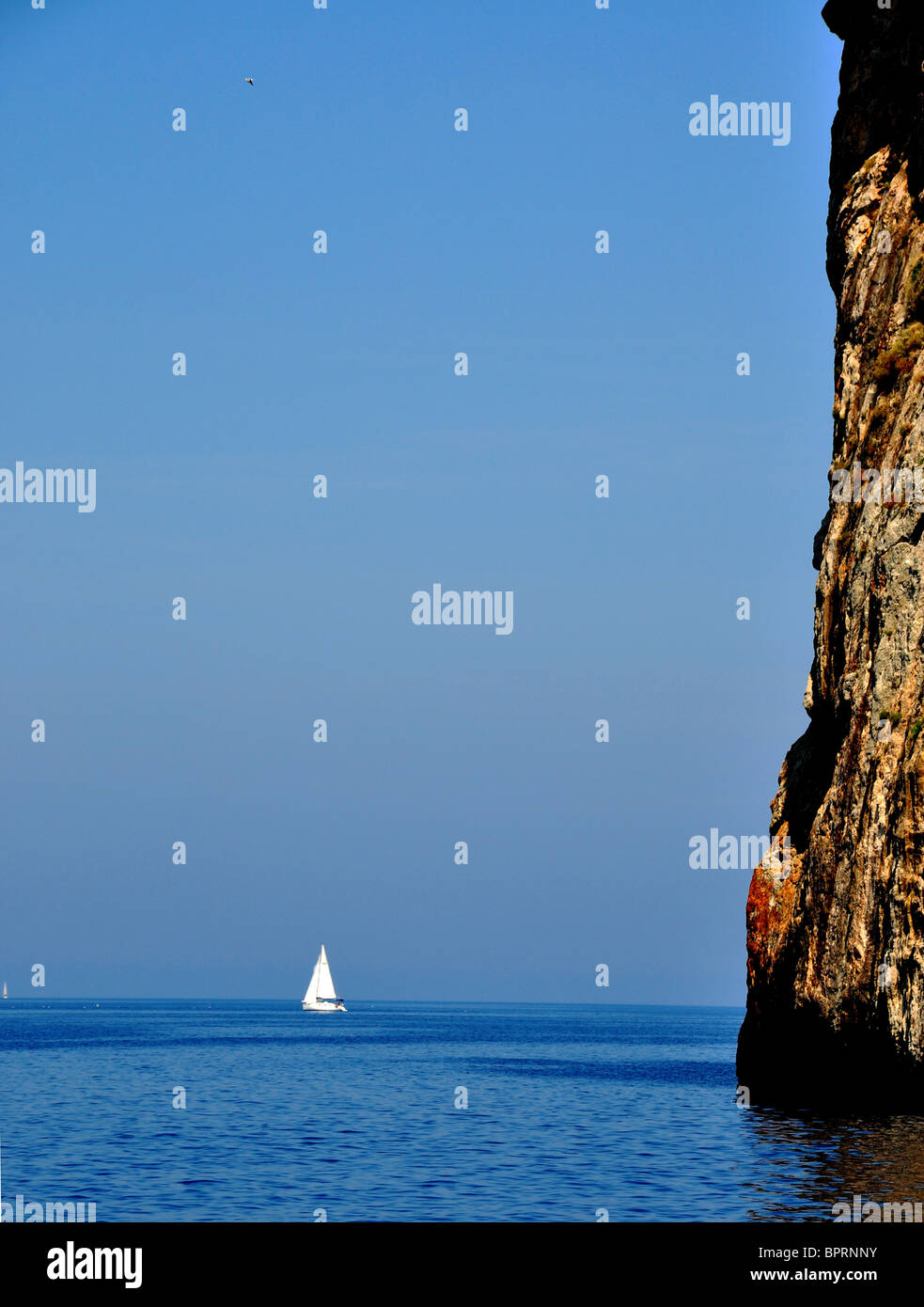 Deep blue mediterranean sea hi-res stock photography and images - Alamy