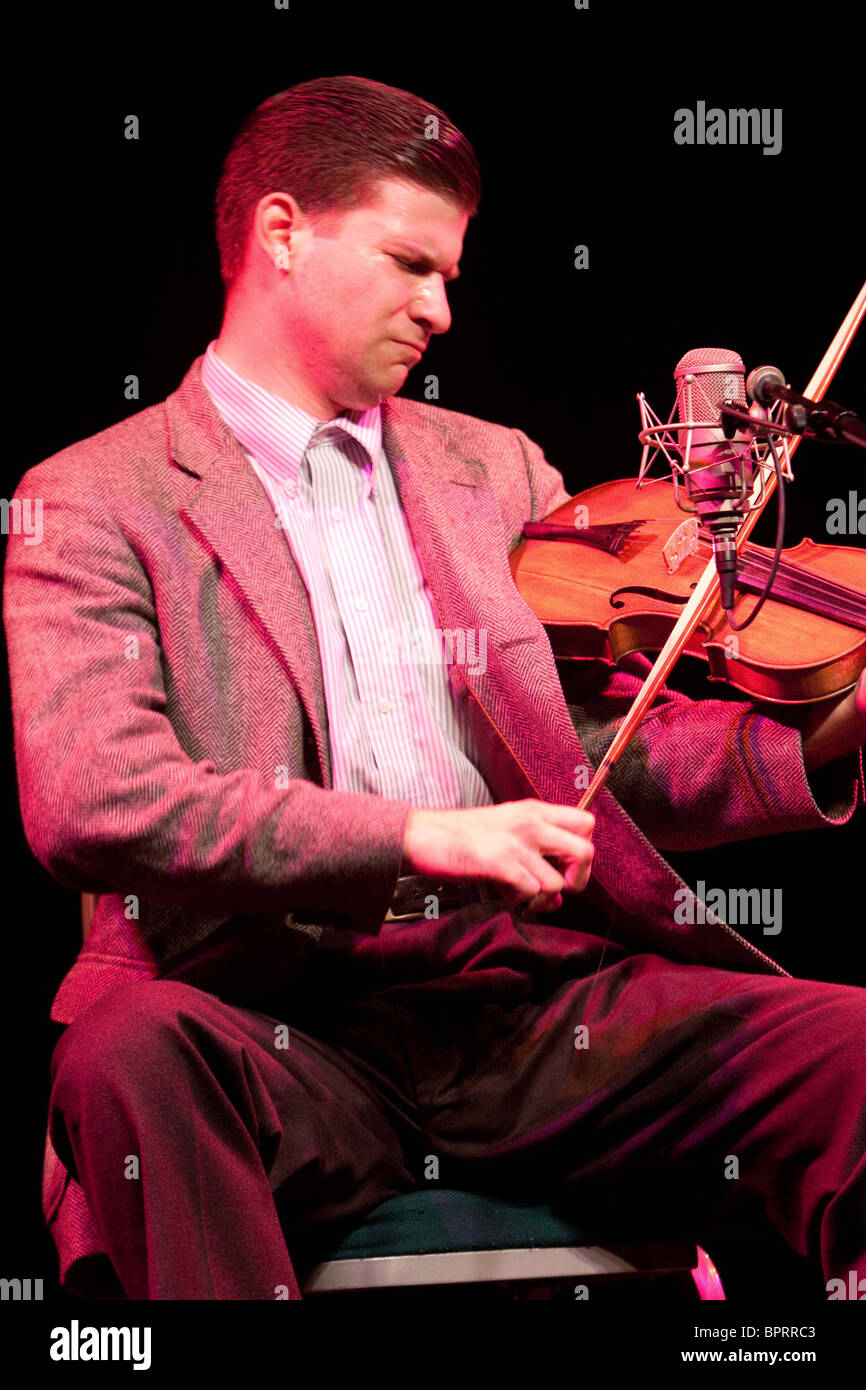 American country singer Frank Fairfield performing at South Street ...