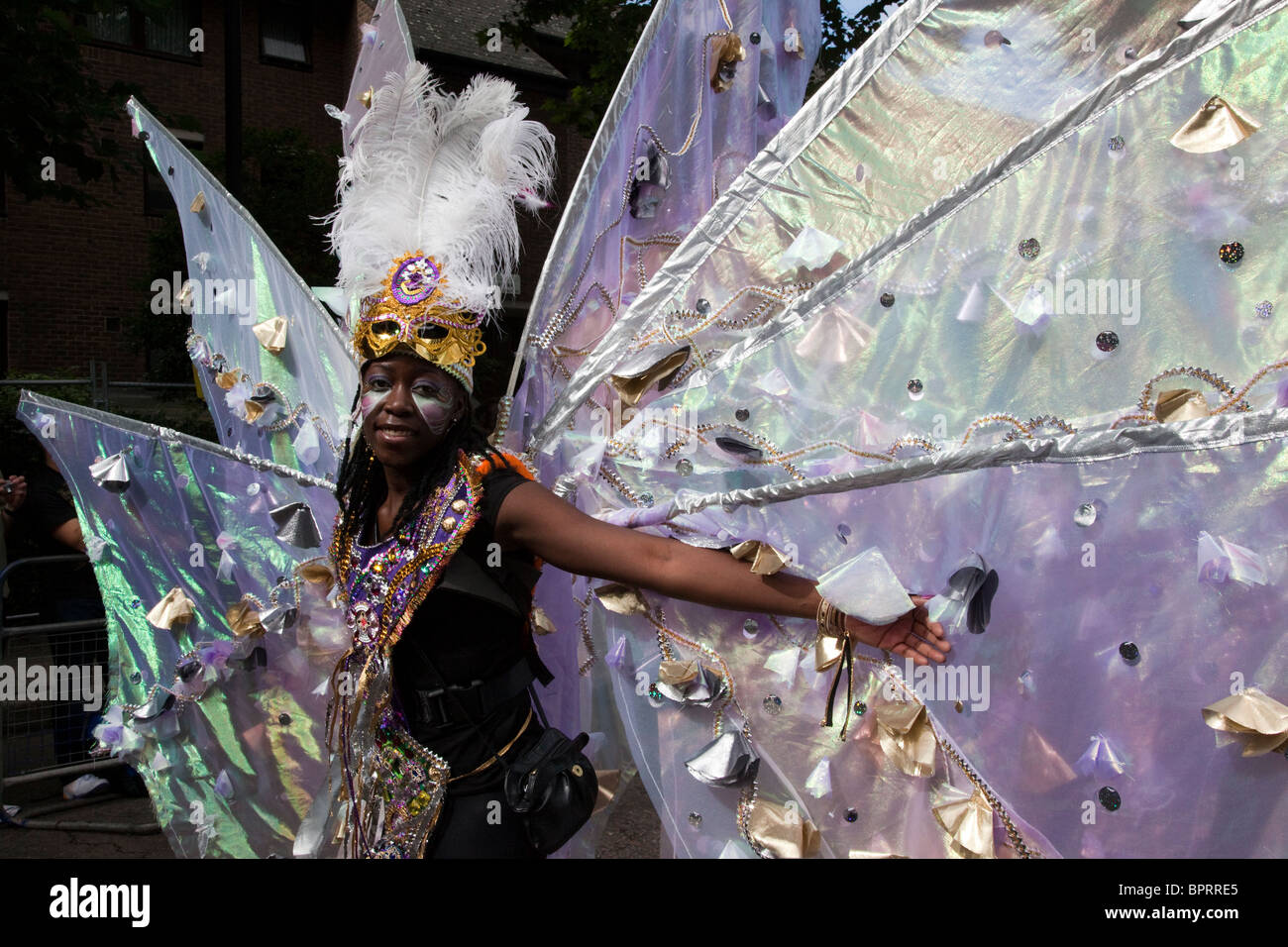 Notting Hill Carnival parade, London, England, United Kingdom Stock ...