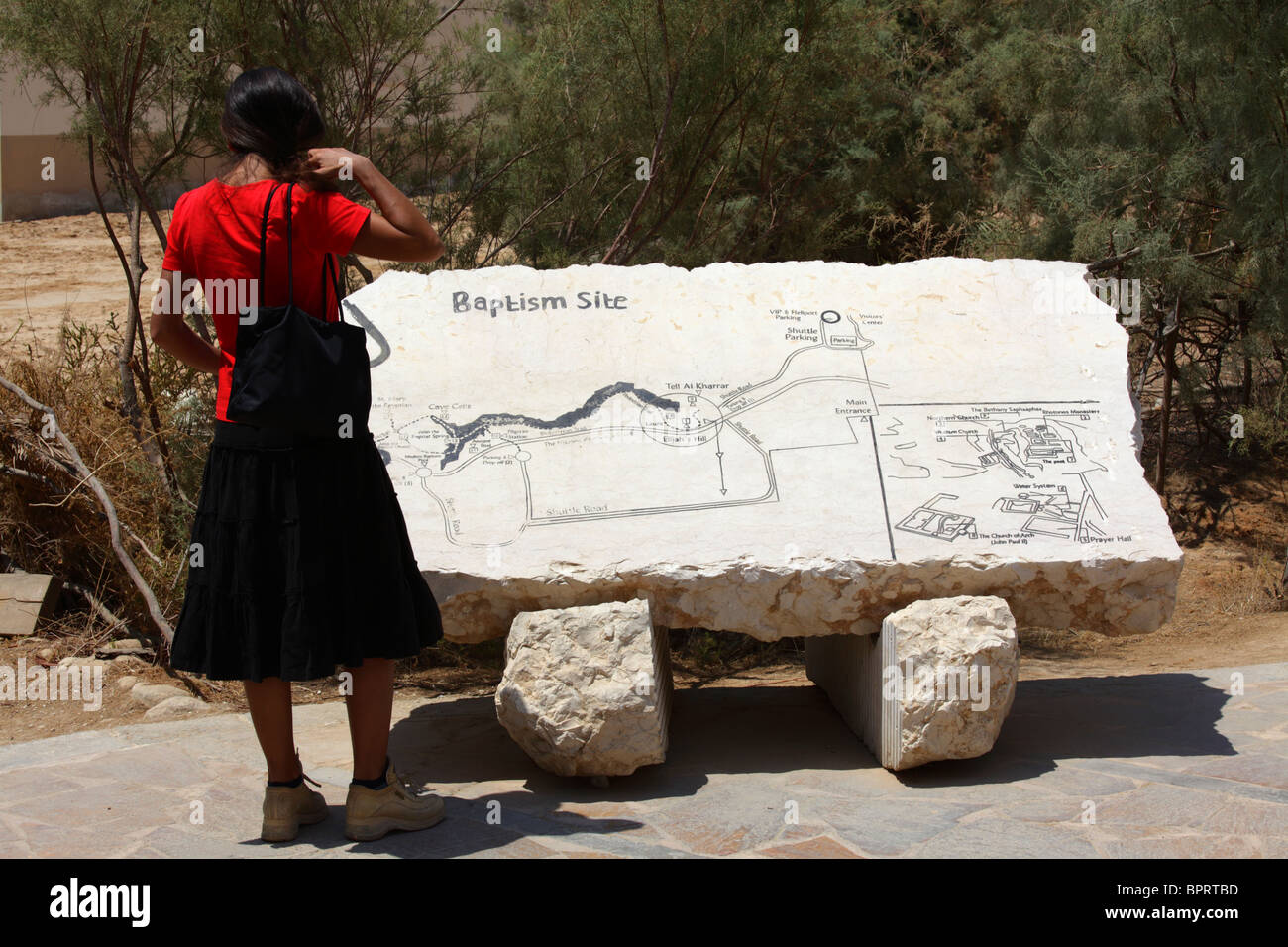 Baptism site of jesus hi-res stock photography and images - Alamy
