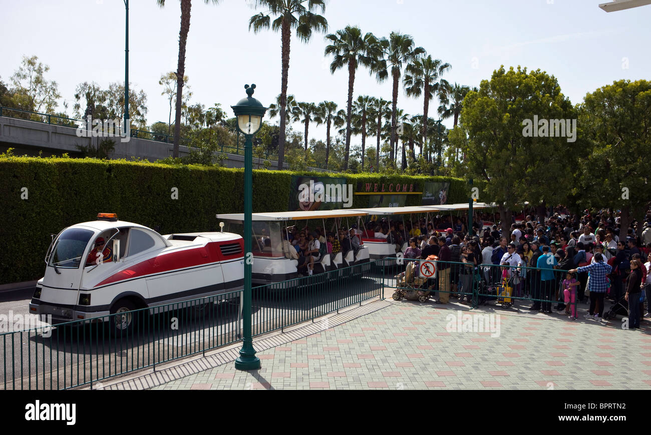 Disney tram transportation transport hi-res stock photography and ...