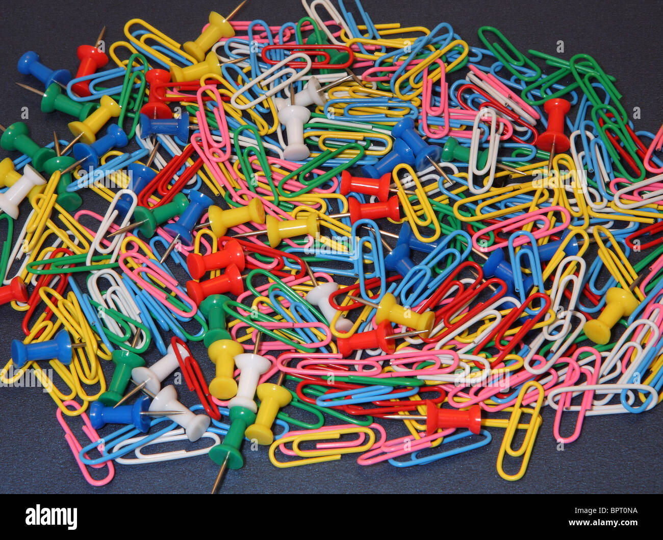 Colourful Paper Clips and Pins Stock Photo - Alamy Colourful Paper Clips and Pins Stock Photo - Alamy