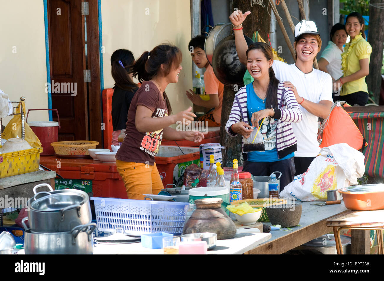 Cambodian kitchen hi-res stock photography and images - Alamy