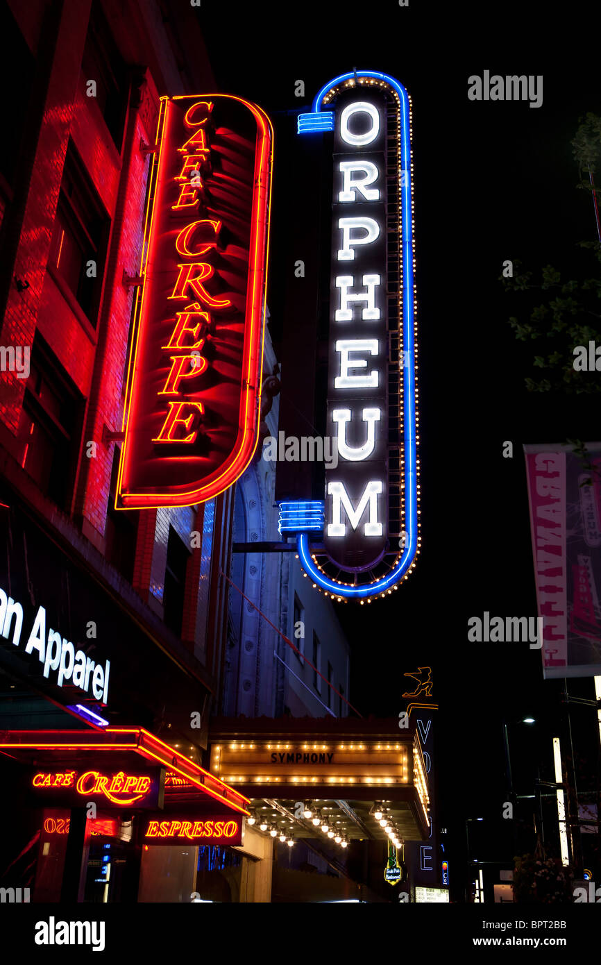 Orpheum sign High Resolution Stock Photography and Images - Alamy