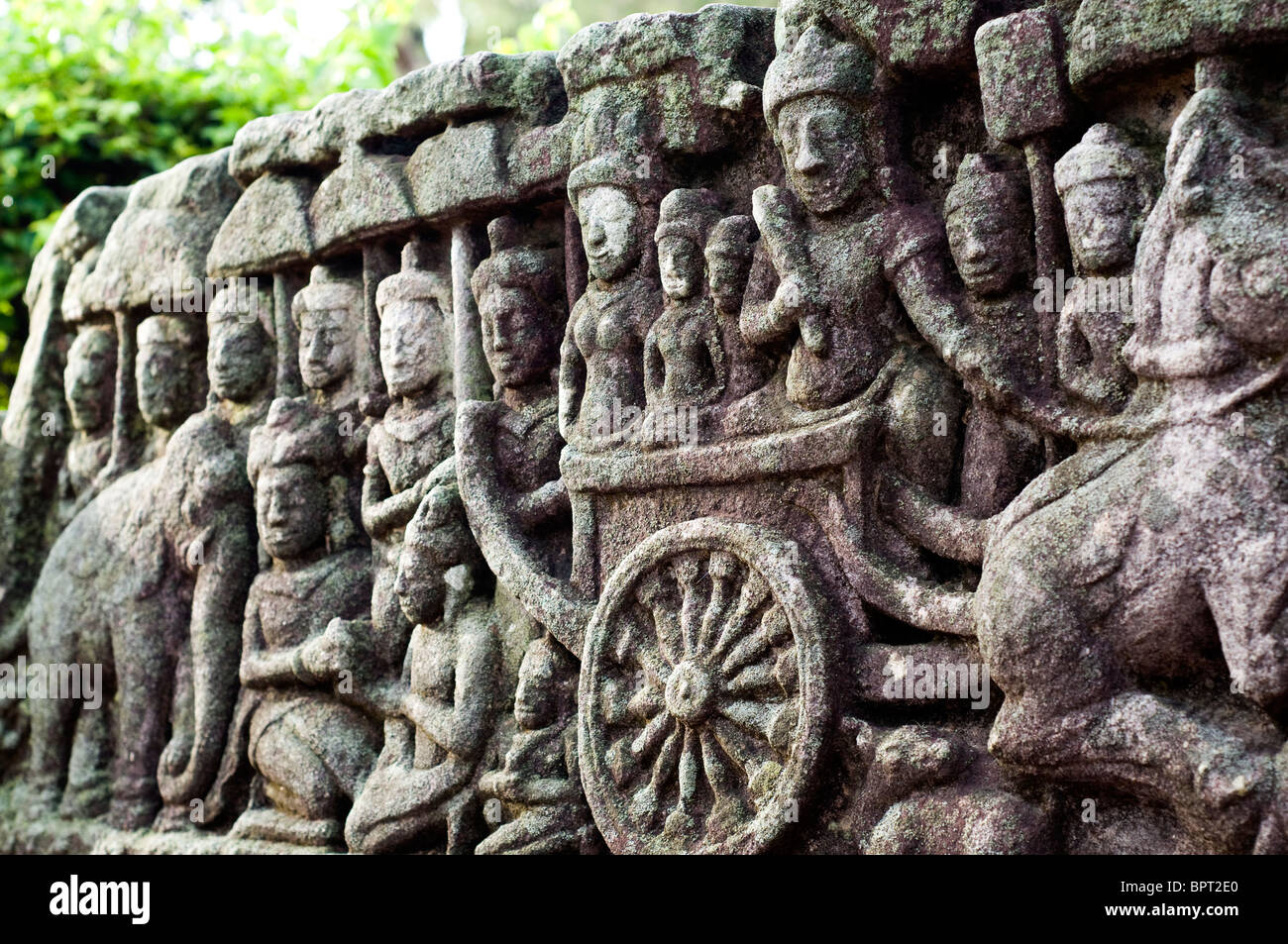 Ta Prohm temple ruins, Tonle Bati, Takeo, Cambodia Stock Photo - Alamy