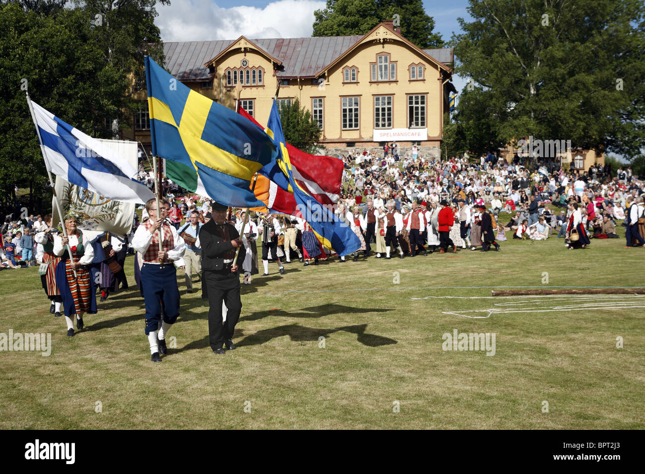 Swedish midsummer festival hi-res stock photography and images - Alamy