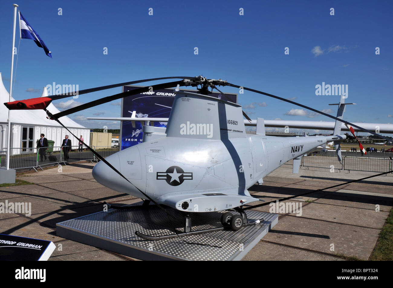 Northrop Grumman unmanned helicopter aerial reconnaissance aircraft ...
