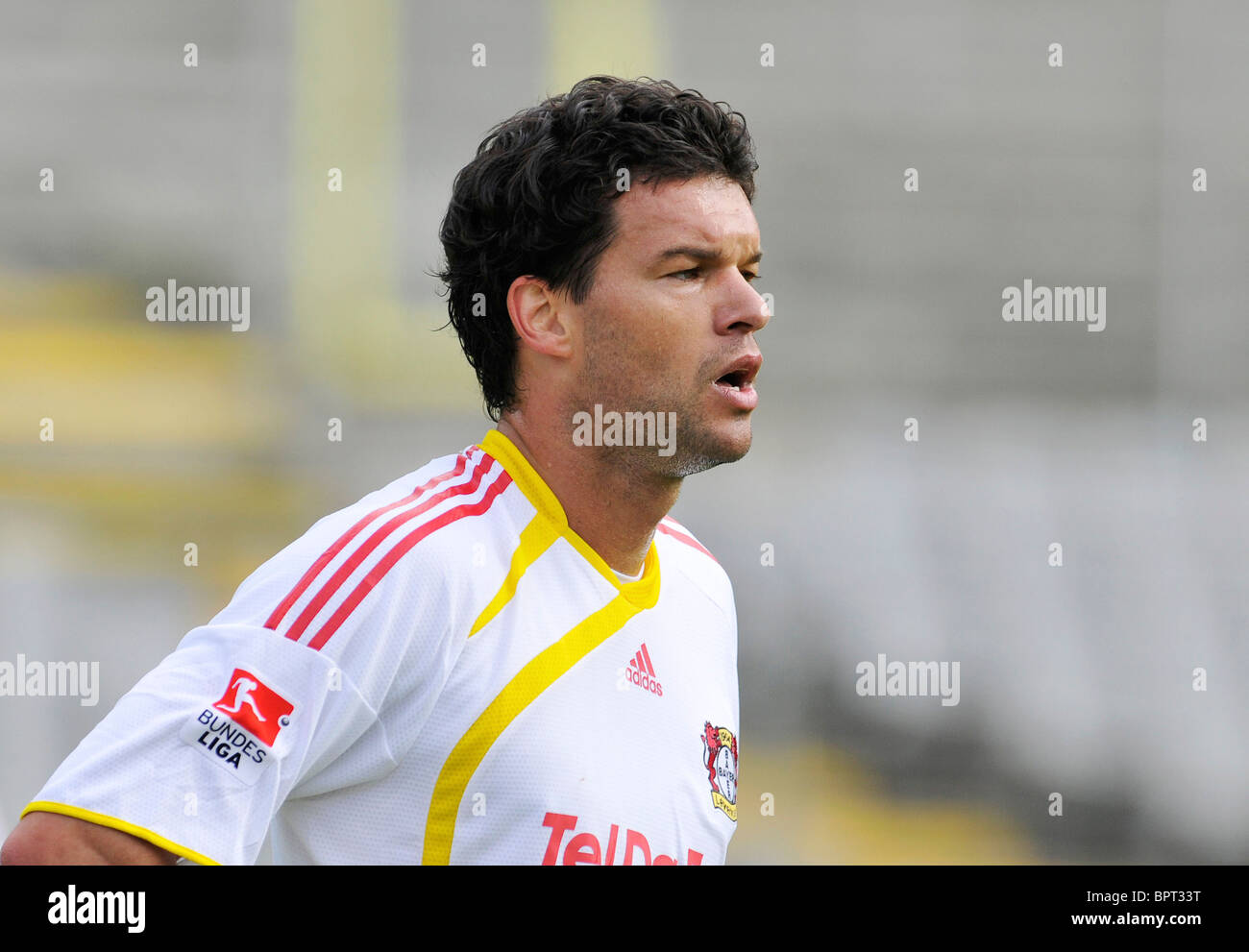 Michael Ballack, football player for Bayer 04 Leverkusen, german ...