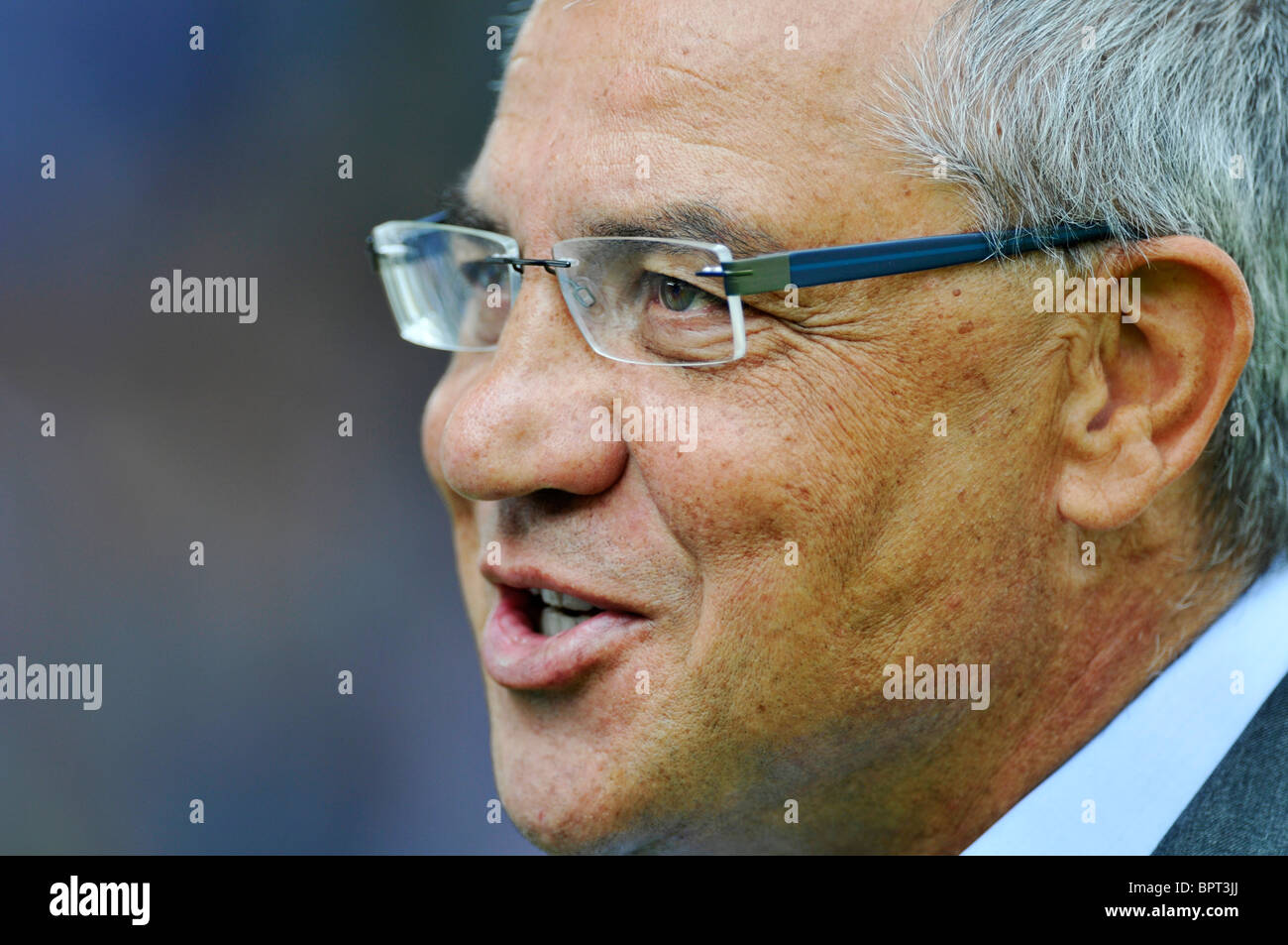 Felix Magath, football manager for Schalke 04, german Bundesliga Stock ...