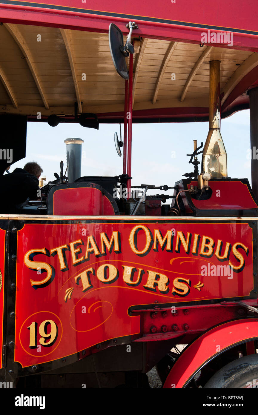 1923 Foden Steam omnibus 'Puffing Billy'. Steam Bus Road Locomotive at ...
