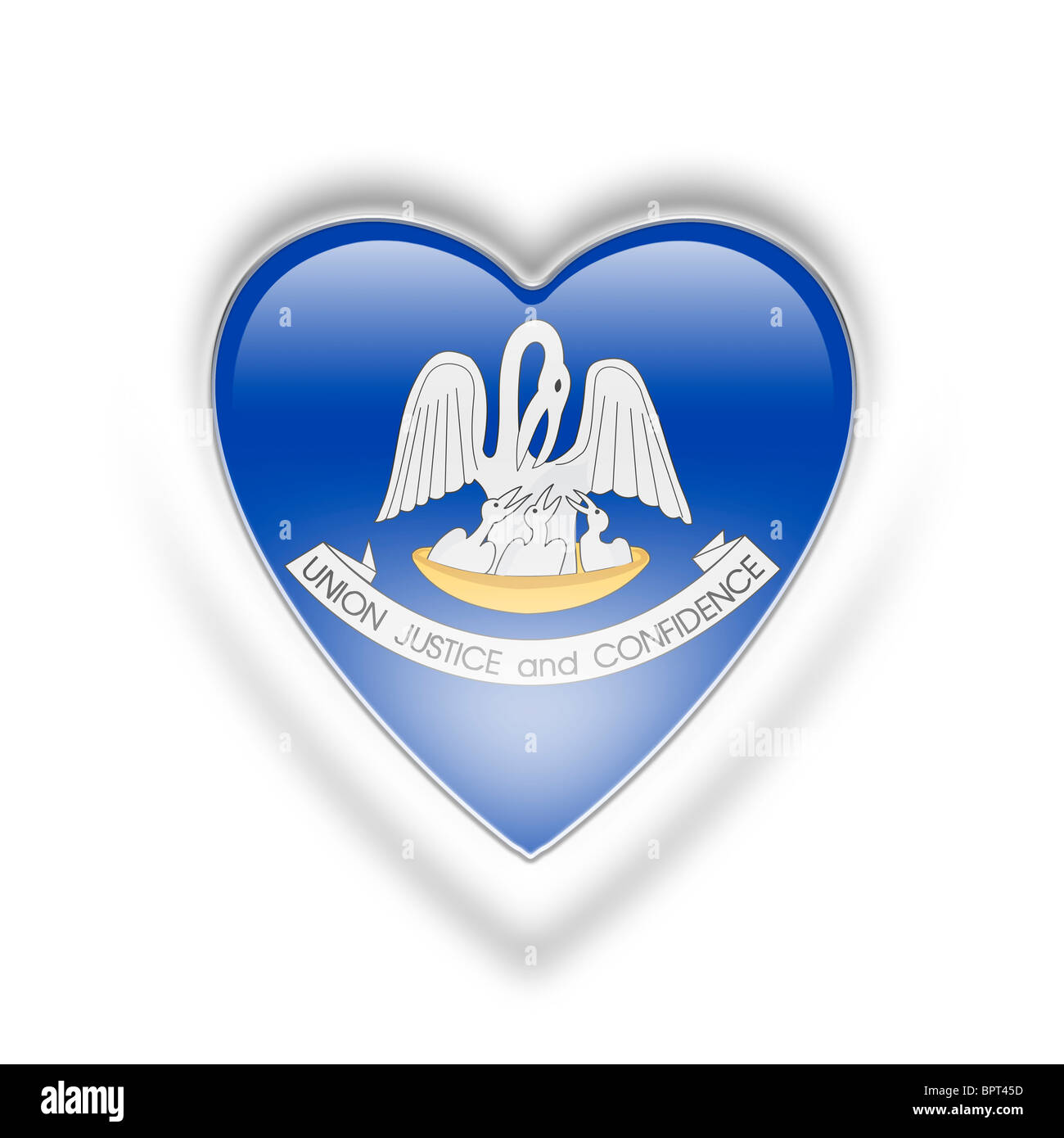 Louisiana flag hi-res stock photography and images - Alamy