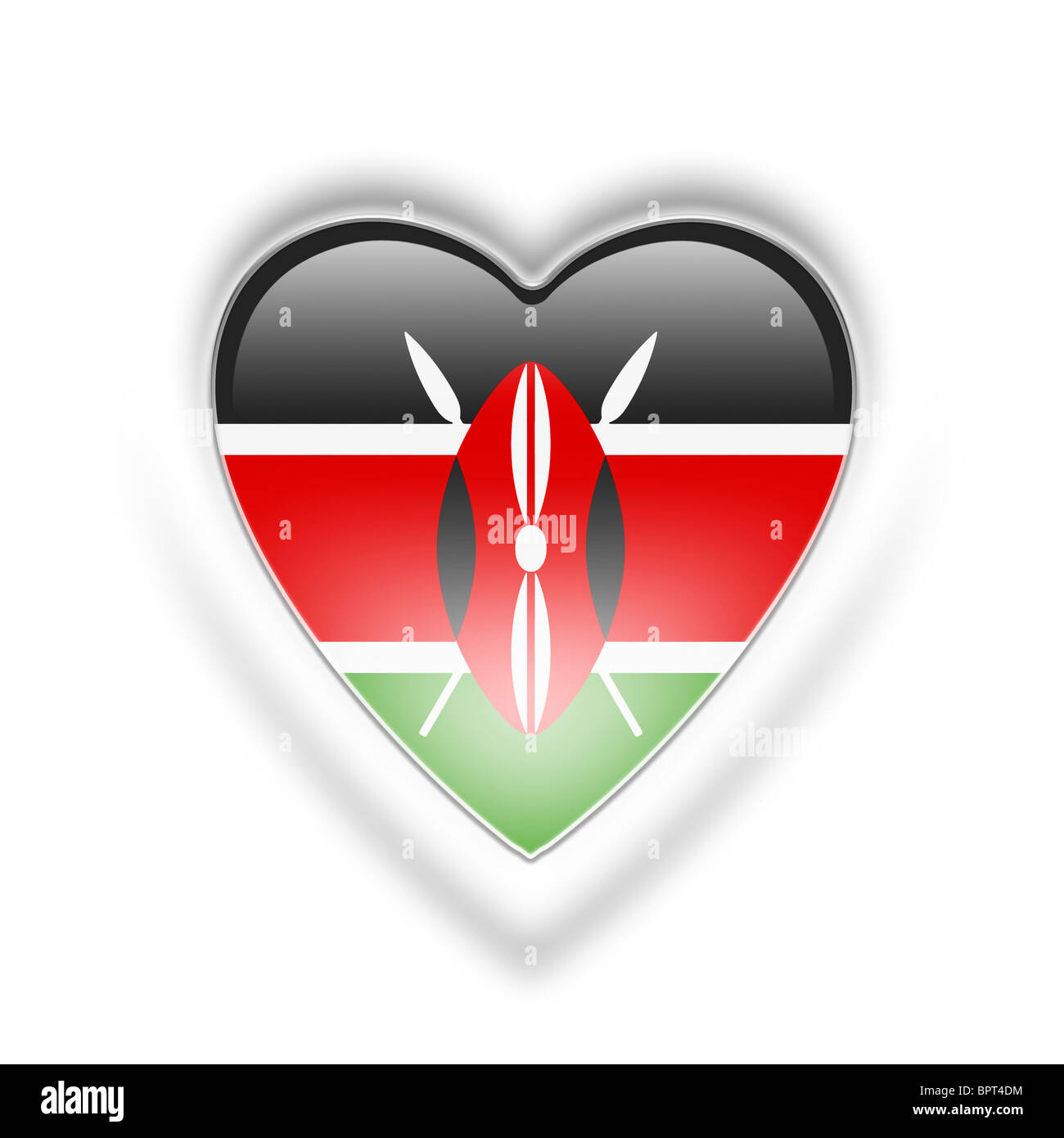 Kenya flag Cut Out Stock Images & Pictures - Alamy