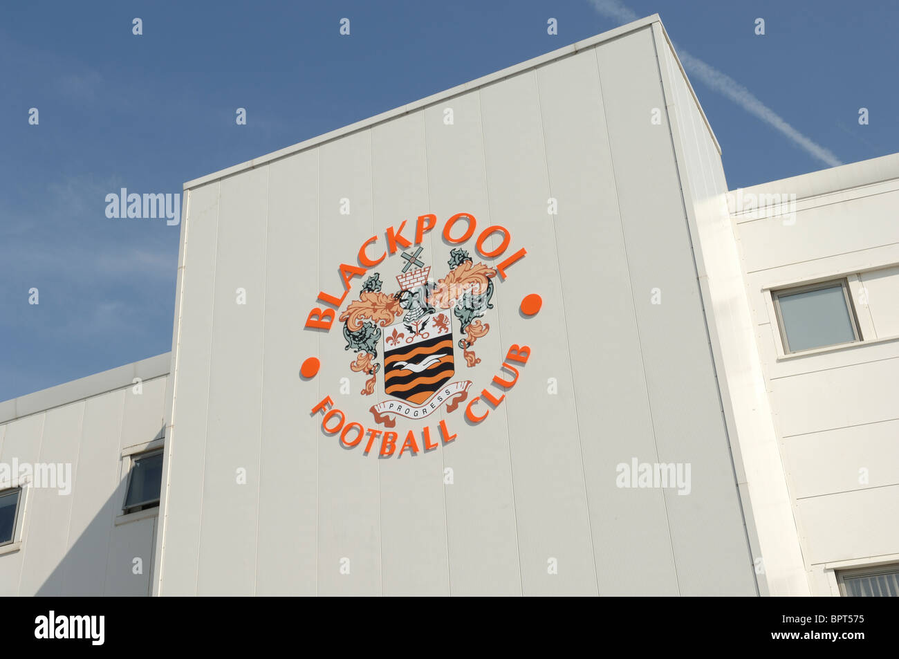 Blackpool football club logo hi-res stock photography and images - Alamy