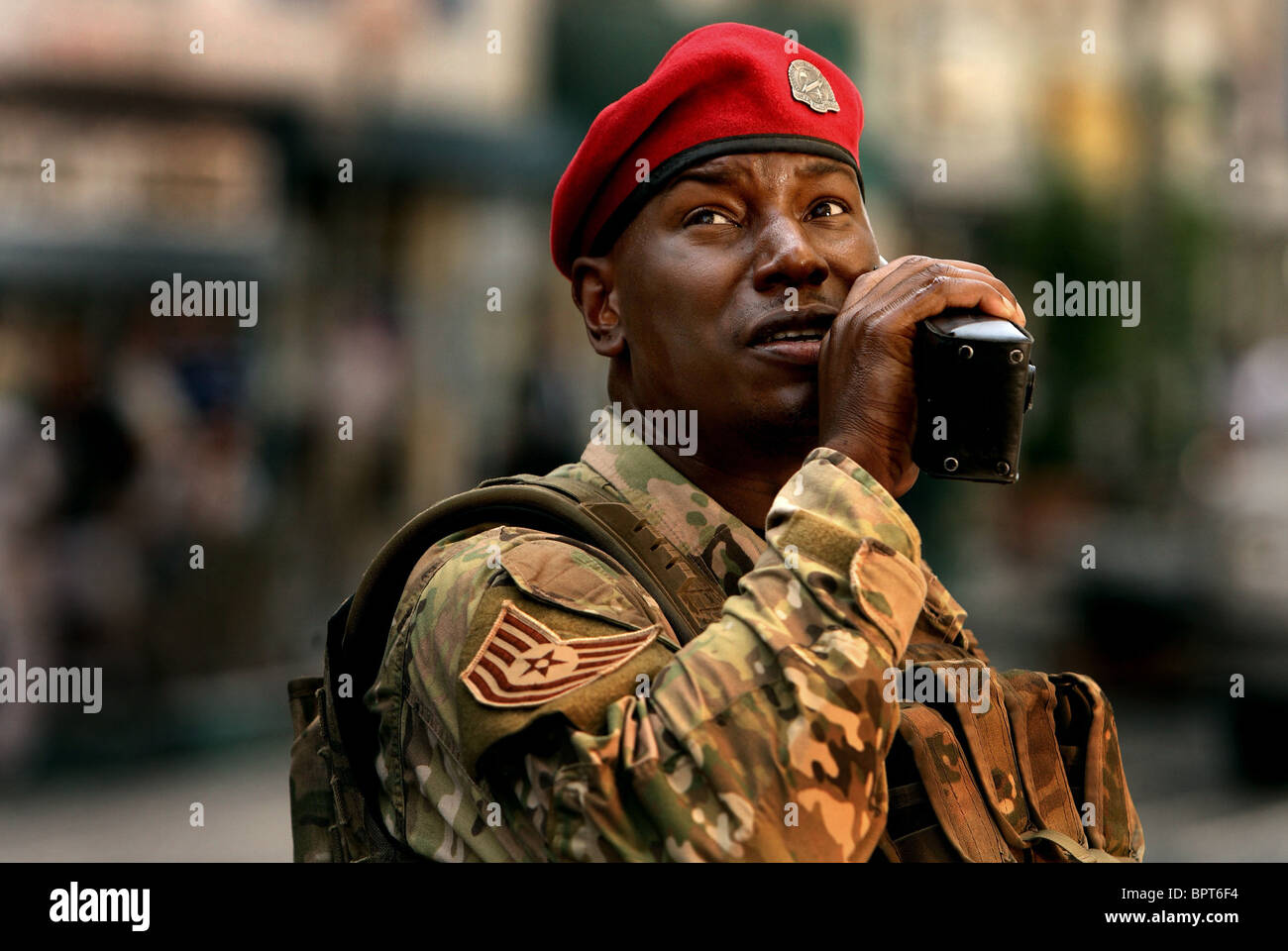 Tyrese Gibson As Usaf Tech Sergeant Epps Film Title Transformers Stock ...