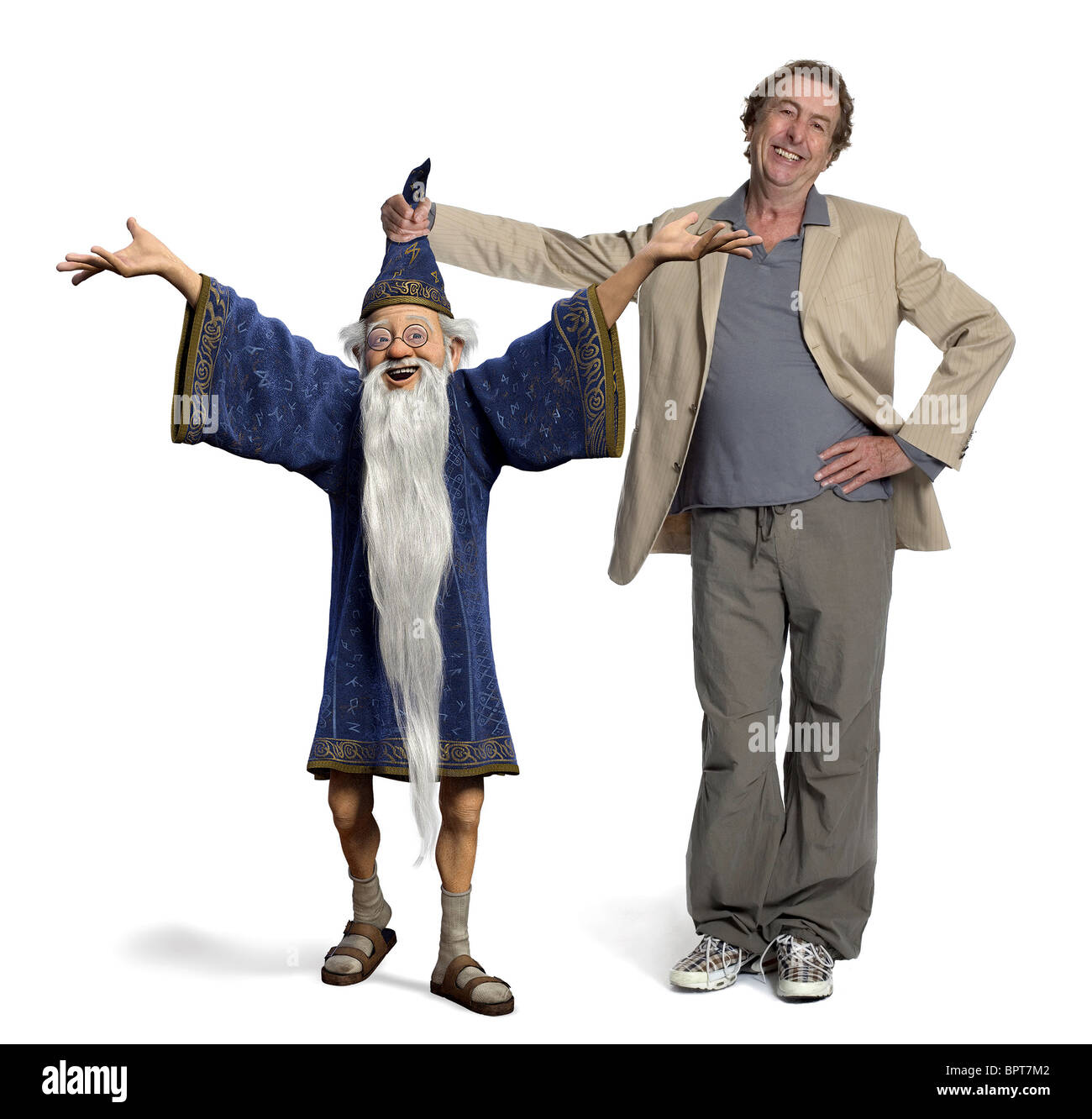 Merlin Wizard Cut Out Stock Images & Pictures - Alamy