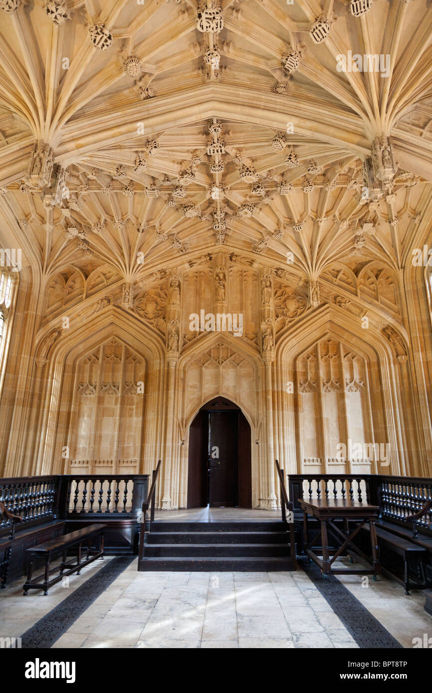 The Divinity School of the Bodleian Library, Oxford 1 Stock Photo - Alamy