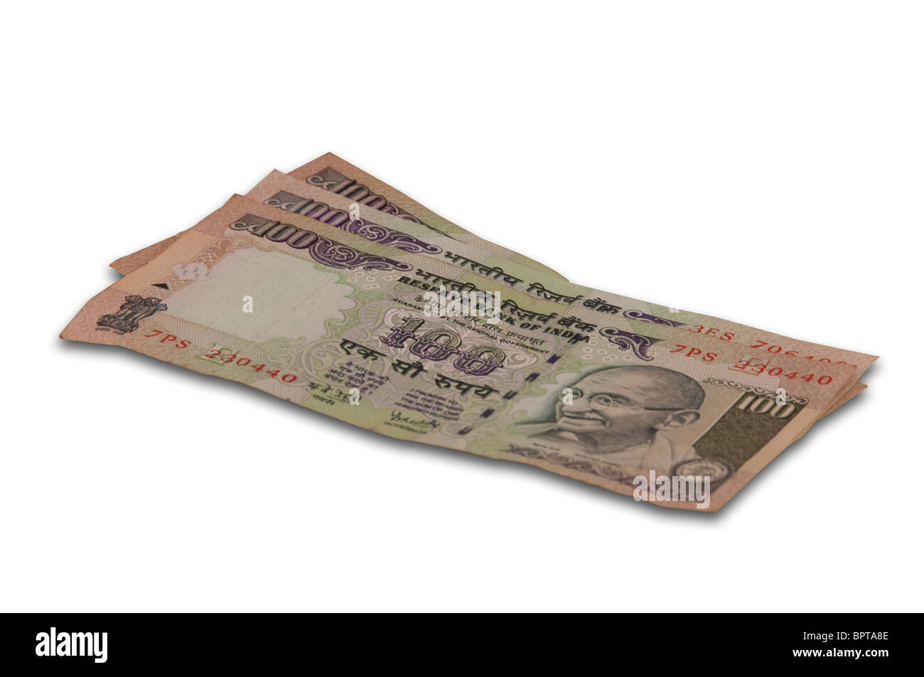 Indian one hundred rupee banknote hi-res stock photography and images ...