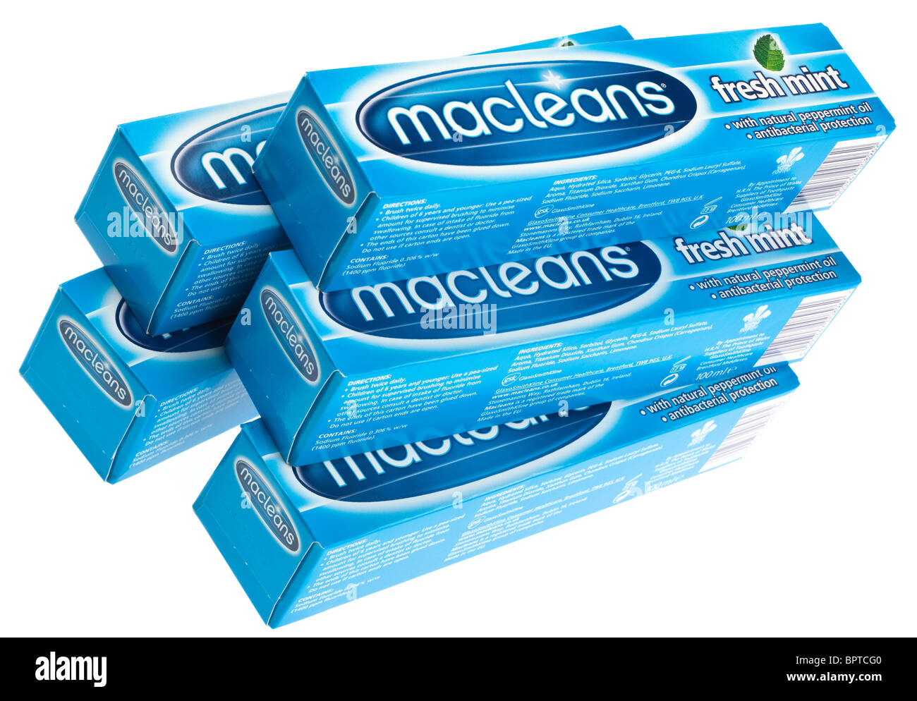 Packets of toothpaste Cut Out Stock Images & Pictures - Alamy