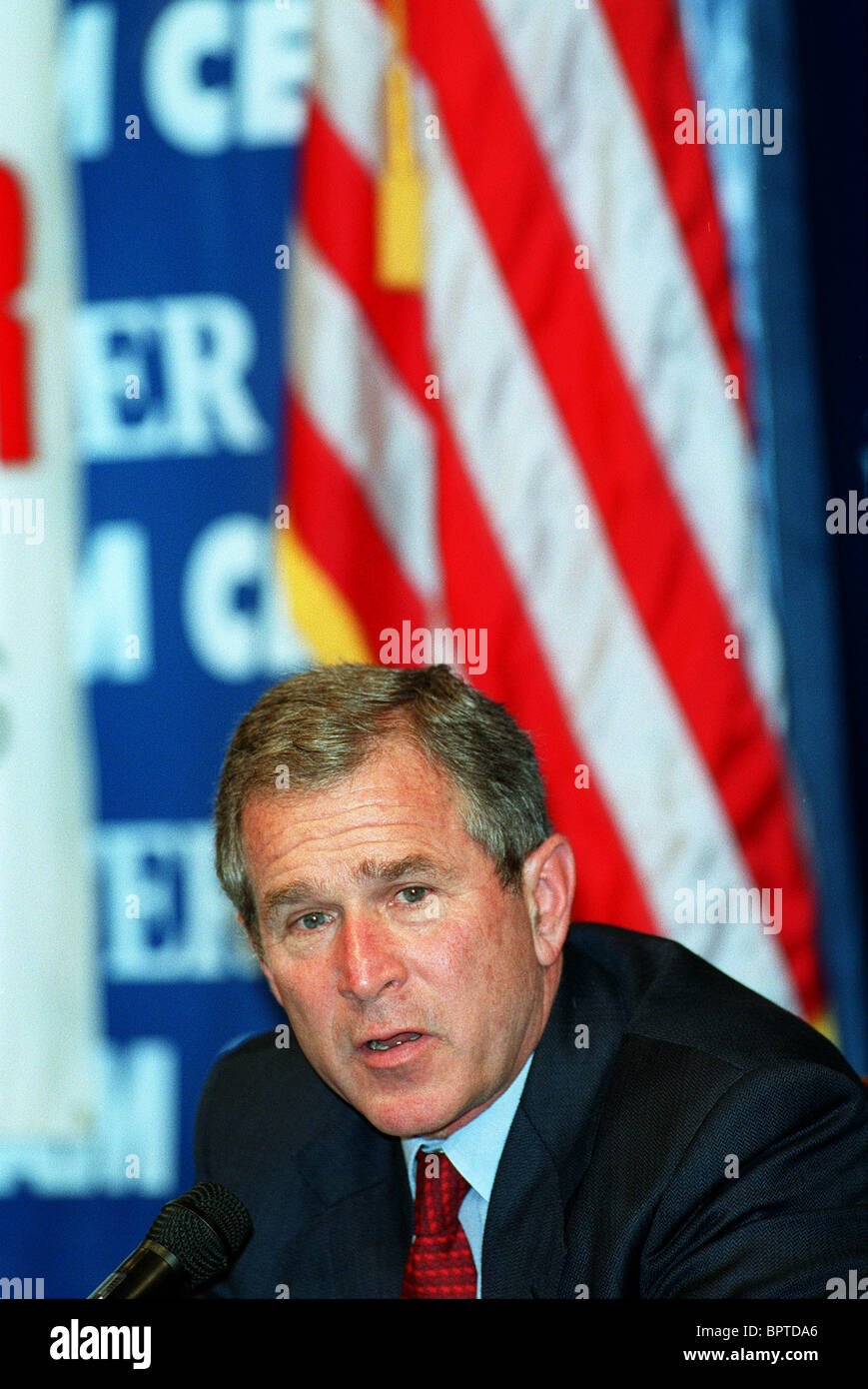 GEORGE W. BUSH GOVERNOR OF TEXAS 05 March 2000 Stock Photo - Alamy