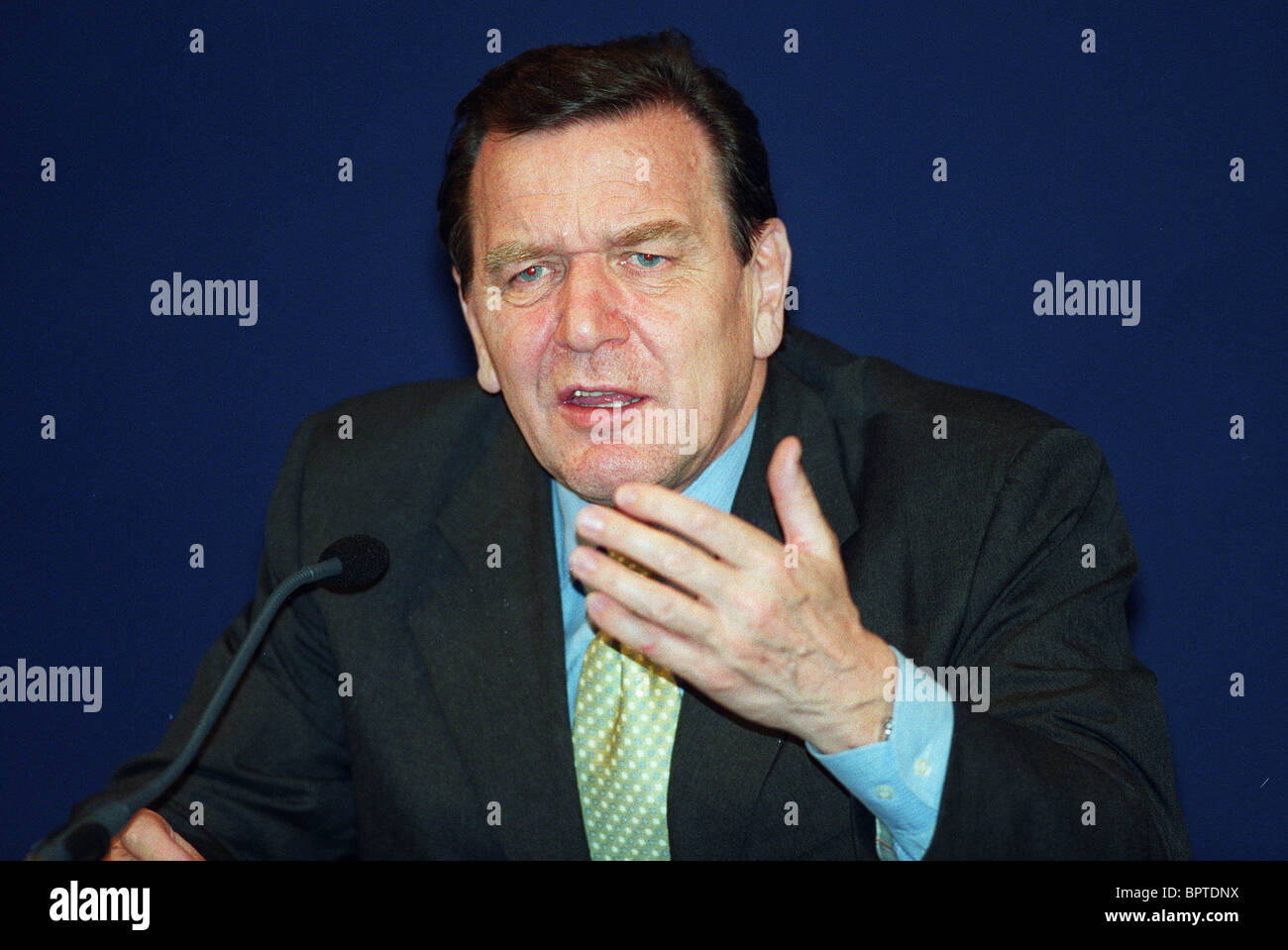 GERHARD SCHRODER CHANCELLOR OF GERMANY 11 December 2000 NICE FRANCE ...