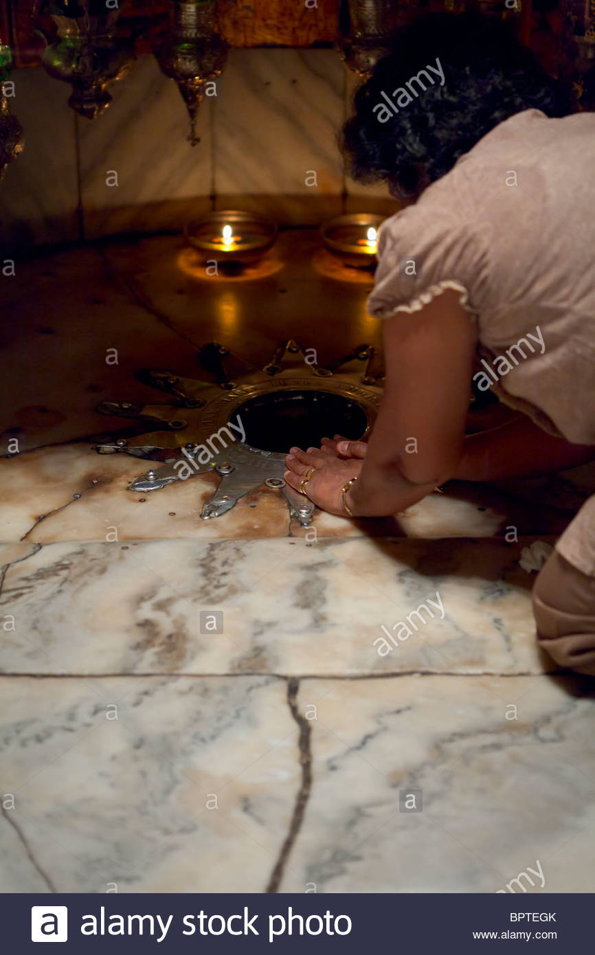 Church Of Nativity Grotto Stock Photos & Church Of Nativity Grotto ...