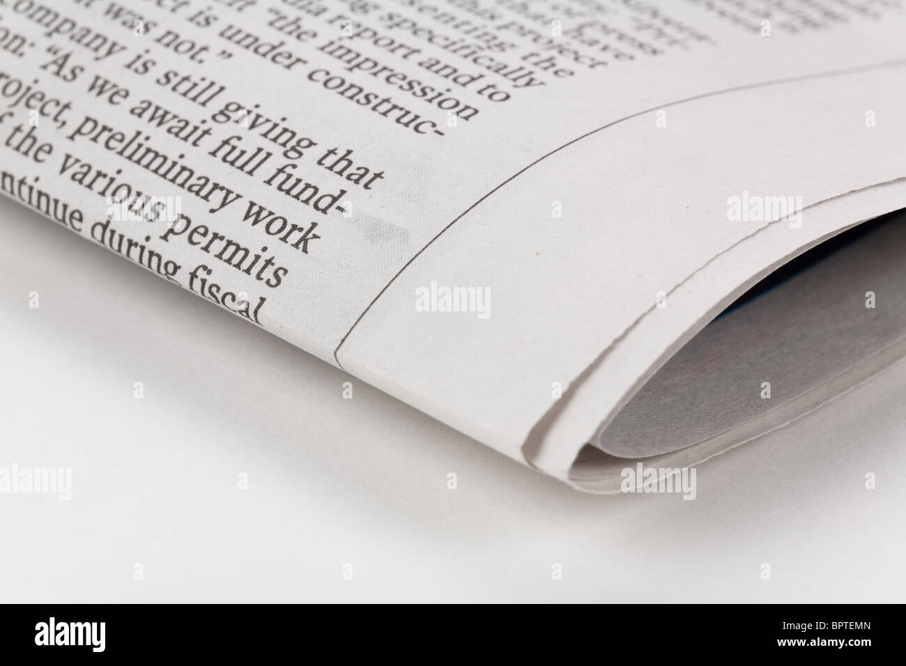 newspaper close up shot for background Stock Photo - Alamy