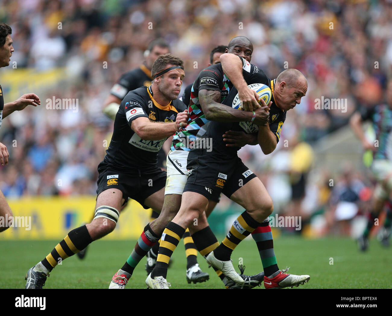 The first match of the double header from Twickenham London Irish v ...