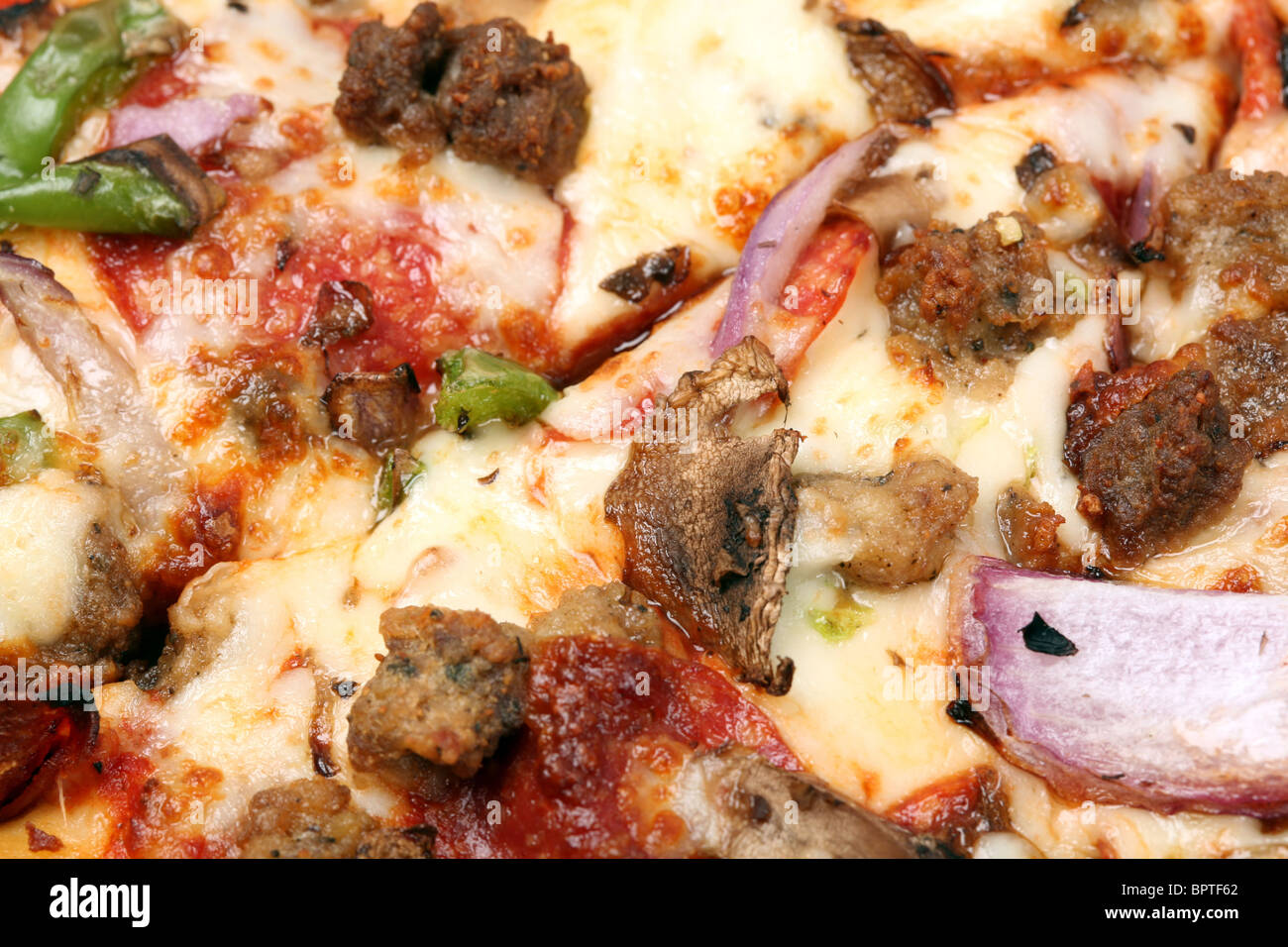 Cheese Pizza close up shot Stock Photo - Alamy