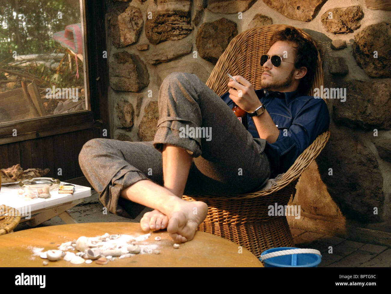 Heath Ledger As Robbie Film Title Im Not There High Resolution Stock ...