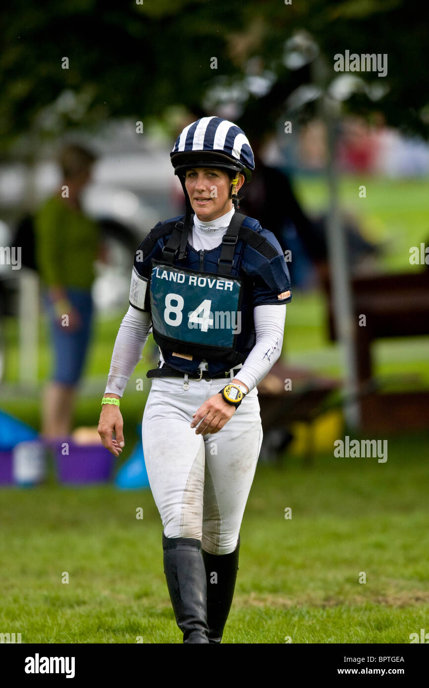Caroline Powell Event Rider Stock Photo - Alamy