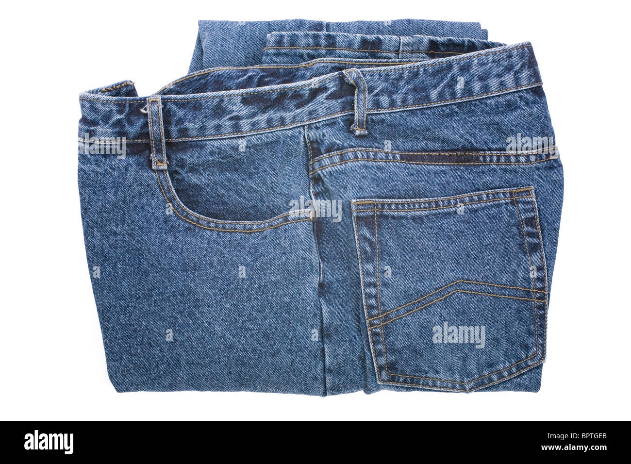 a blue jean close up shot Stock Photo - Alamy