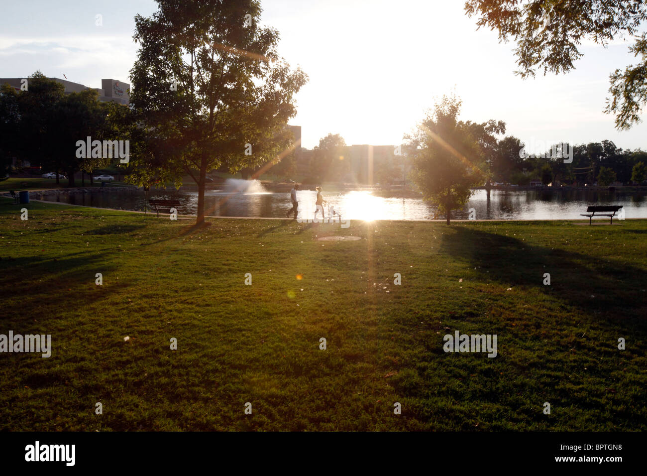 Capaha Park in Cape Girardeau on Thursday, September 2, 2010 Stock ...