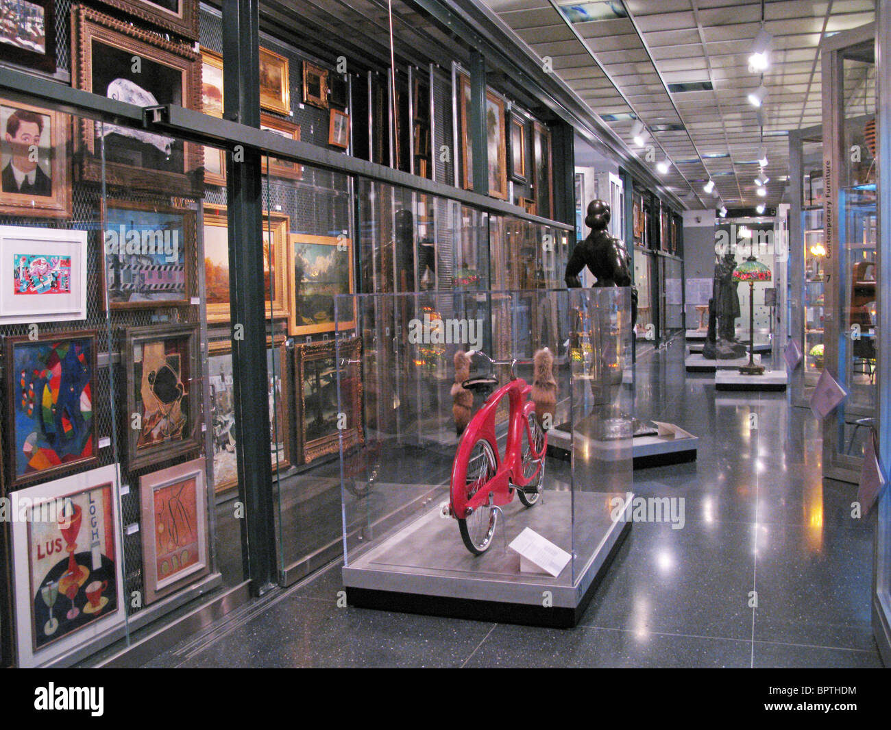 Interior Brooklyn Museum New York City Stock Photo - Alamy