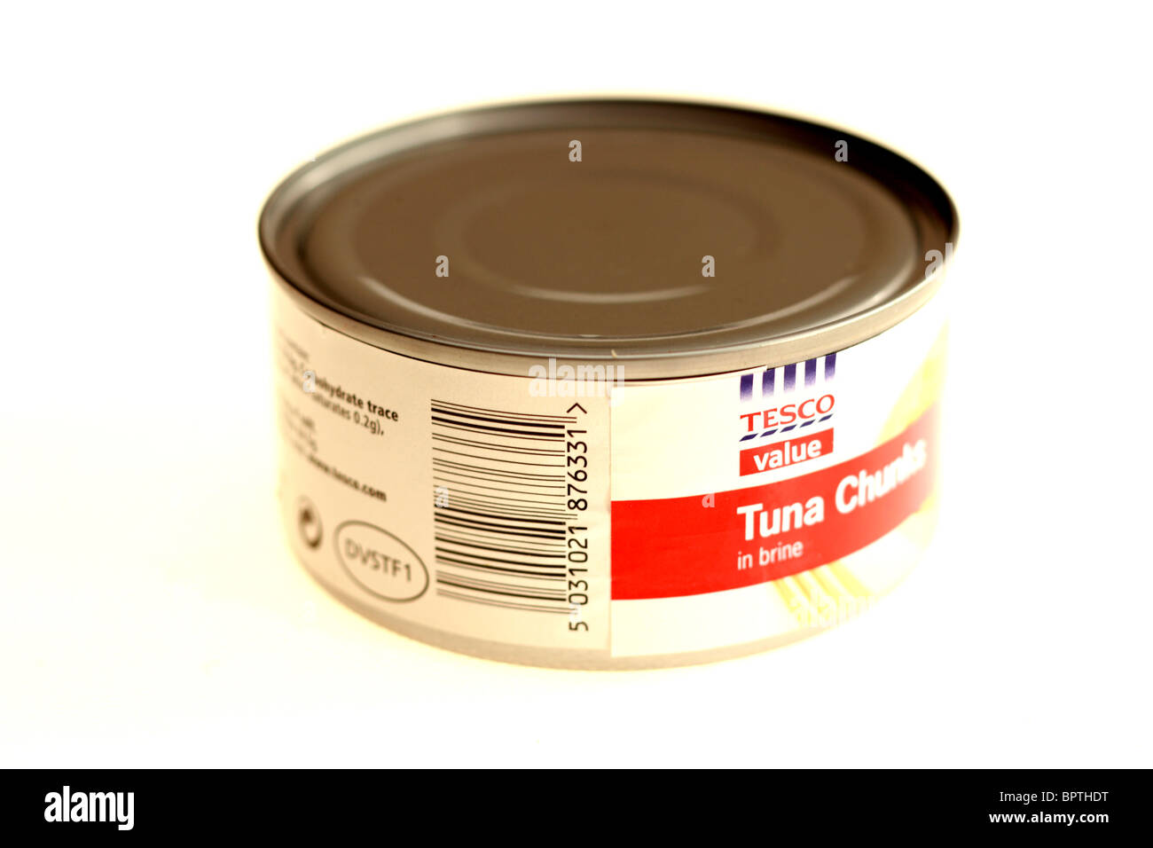 Tesco Value Tuna Chunks Stock Photo - Alamy