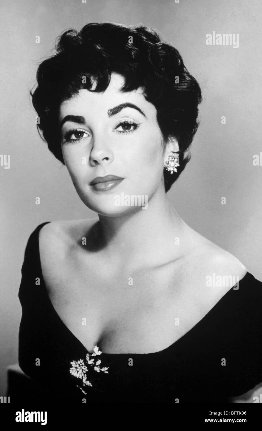 ELIZABETH TAYLOR ACTRESS (1956 Stock Photo - Alamy